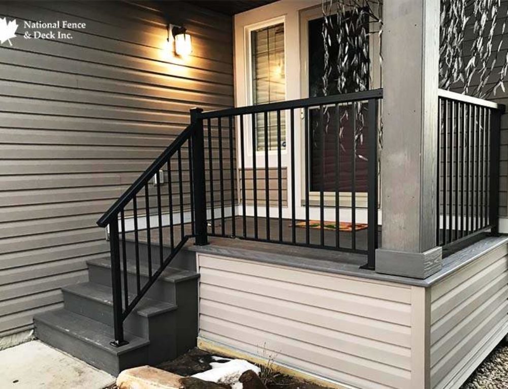 Custom PVC Maintenance Free Decking - National Fence & Deck Calgary ...