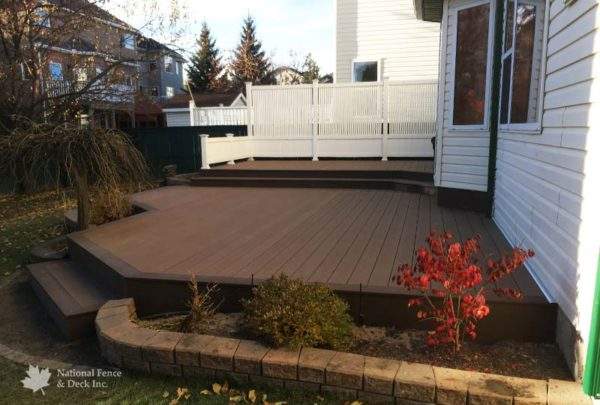 Two-Toned Timbertech Composite Deck | TimberTech Pro Installers