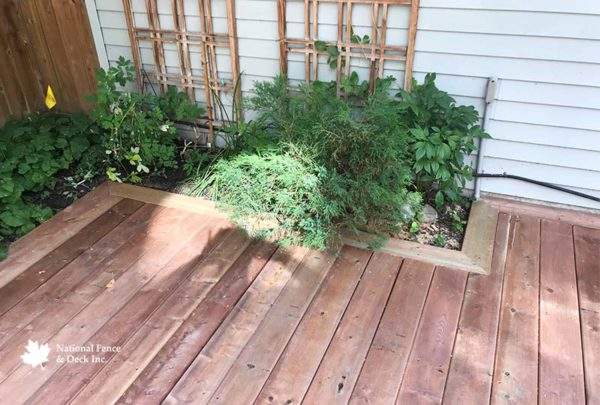 Pressure Treated Micro Pro Sienna Deck | Pressure Treated Decks Builder