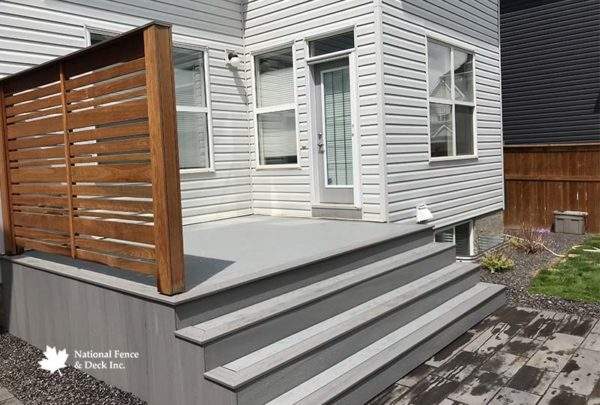 Timbertech Silver Maple and Sea Salt Deck | TimberTech Pro Installers