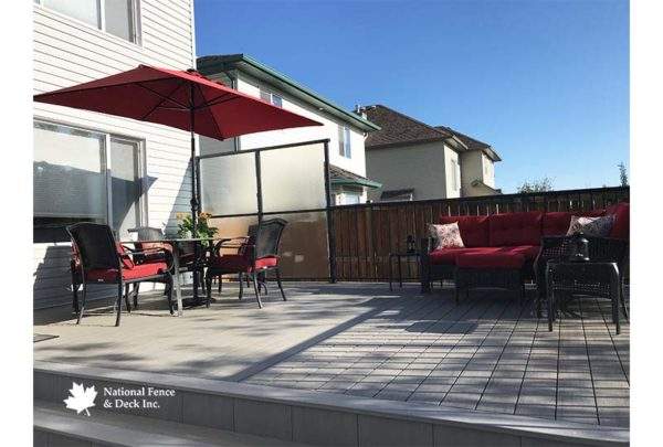 Timbertech’s Silver Maple & Sea Salt Gray Deck | TimberTech Pro Installers