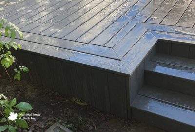 Trex Enhance Basics Clam Shell Composite Deck | TimberTech Pro Installers