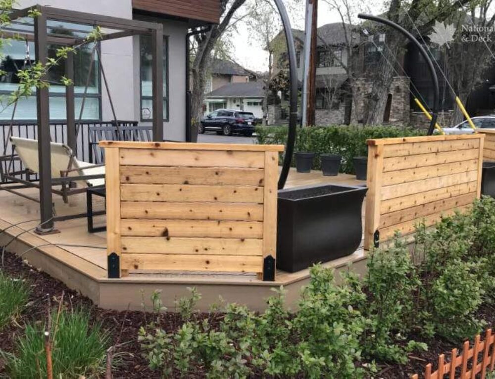 Beautiful Stairs Built From Trex’s Tiki Torch Composite Decking