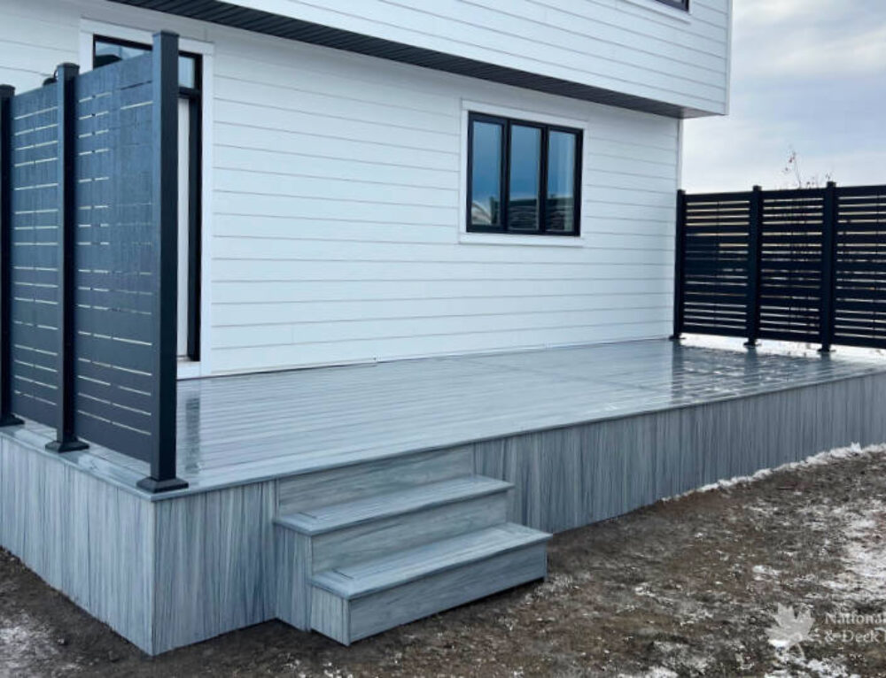 Add Privacy and Style to Your Decking with White Hideaway Privacy Screens