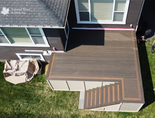 Beautiful Stairs Built From Trex’s Tiki Torch Composite Decking
